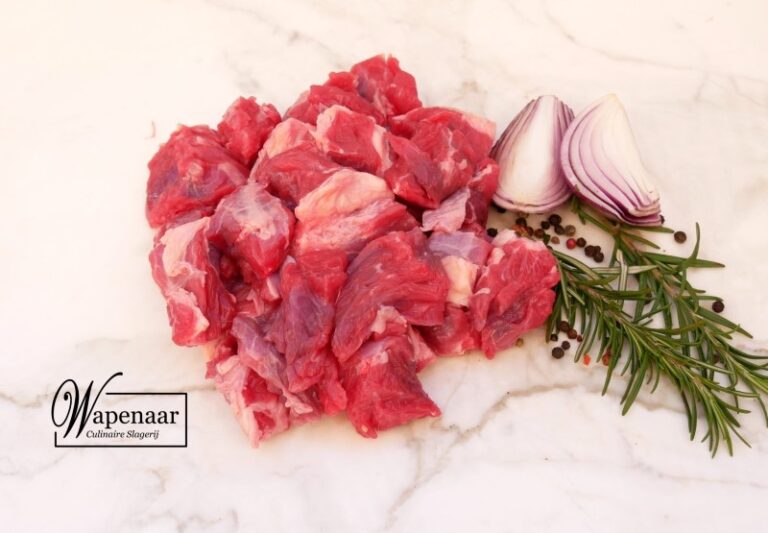 hachee vlees 2 x 500 gram - Culinaire Slagerij Wapenaar